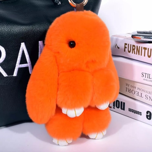 Accessories | Just In Super Cute Pom Pom Bunny Keychains | Poshmark
